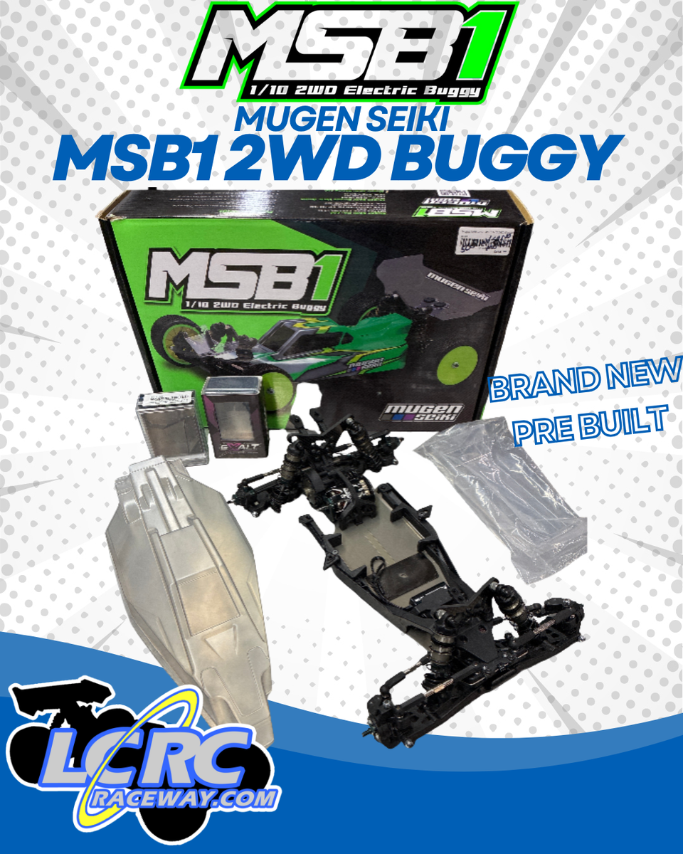 Prebuilt: Mugen MSB1 1/10 2wd Electric Buggy – LCRC Raceway