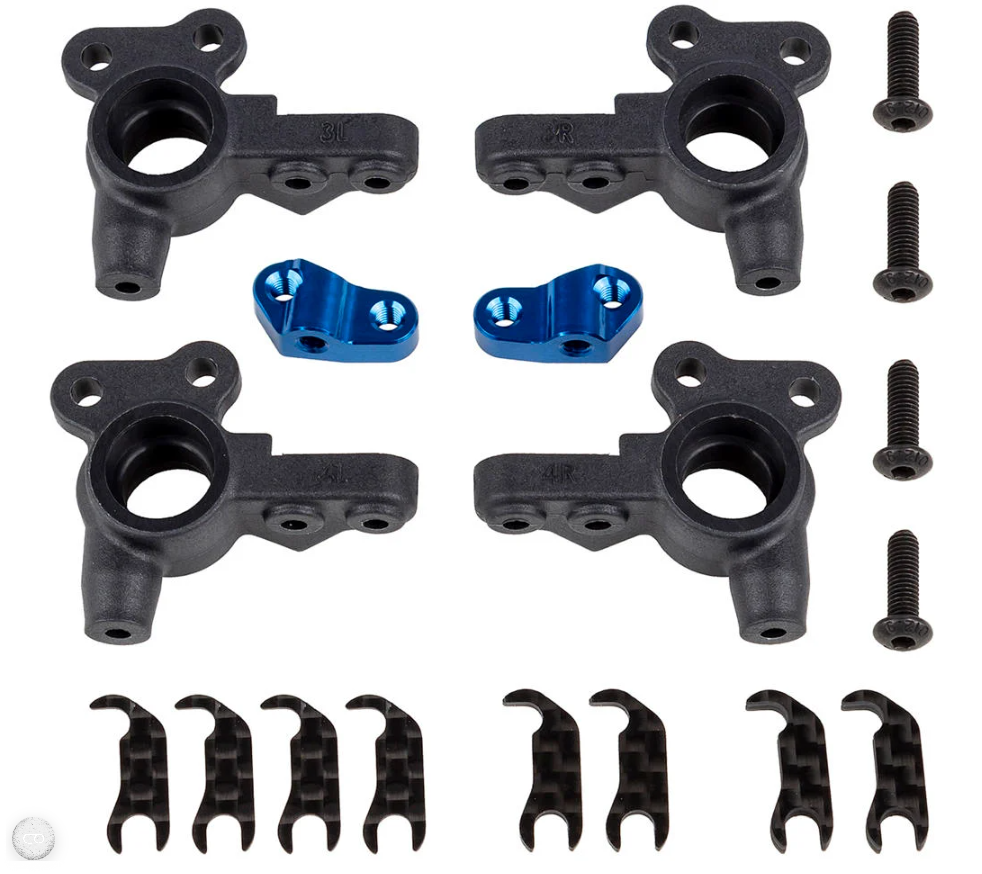 Team Associated 92479 RC10B7 Factory Team Adjustable KPI Set – LCRC Raceway