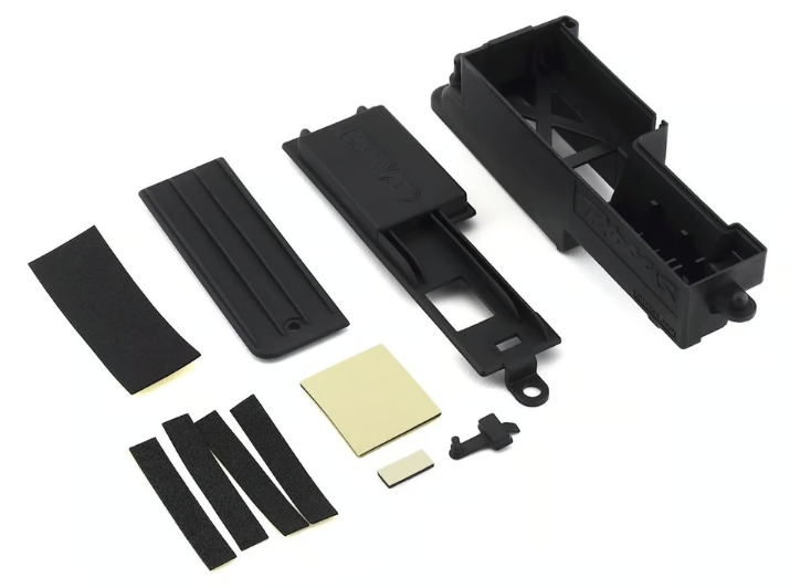 Traxxas 5324 Revo Electronics Box Right/ Box Cover/ Charge Jack Plug ...