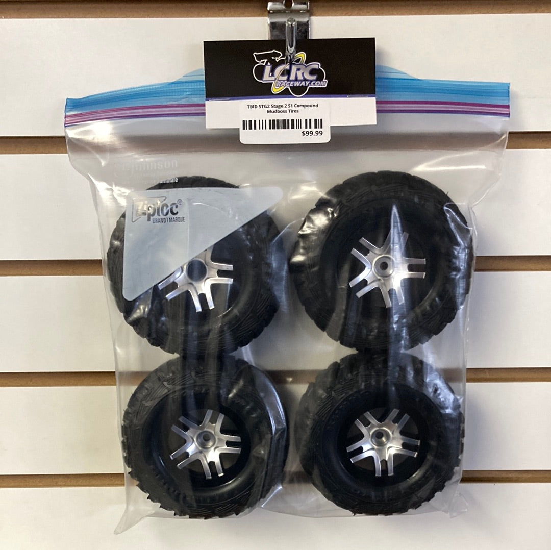 TBID STG2 Stage 2 S1 Compound Mudboss Tires – LCRC Raceway