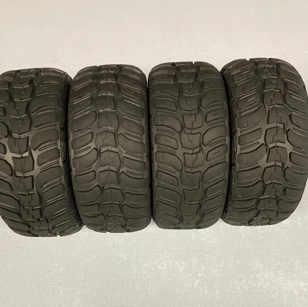 TBID STG2 Stage 2 Standard Compound Mudboss Tires (Black and Silver Wh ...